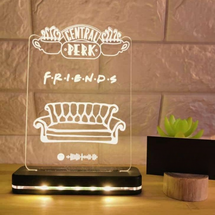 FRIENDS TV Led Lamp with Scannable Barcode - Wireless – Crazygifts.in